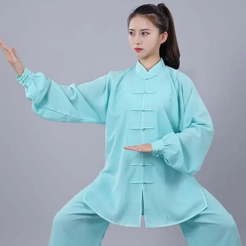 Костюм Тай Чи из хлопка, цвет: как на фото