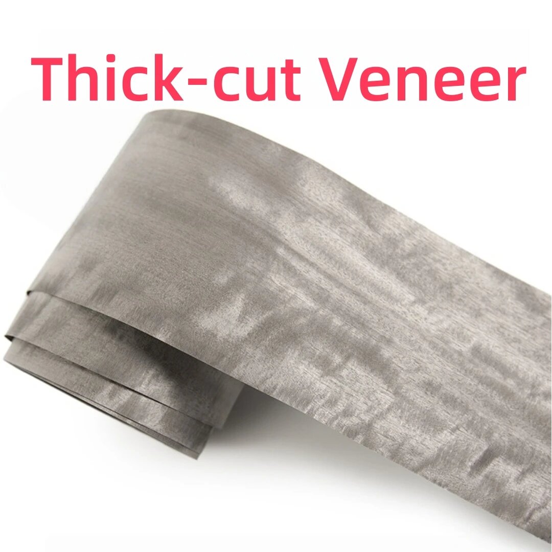 Толстый натуральный серый макоре шпон для инкрустации