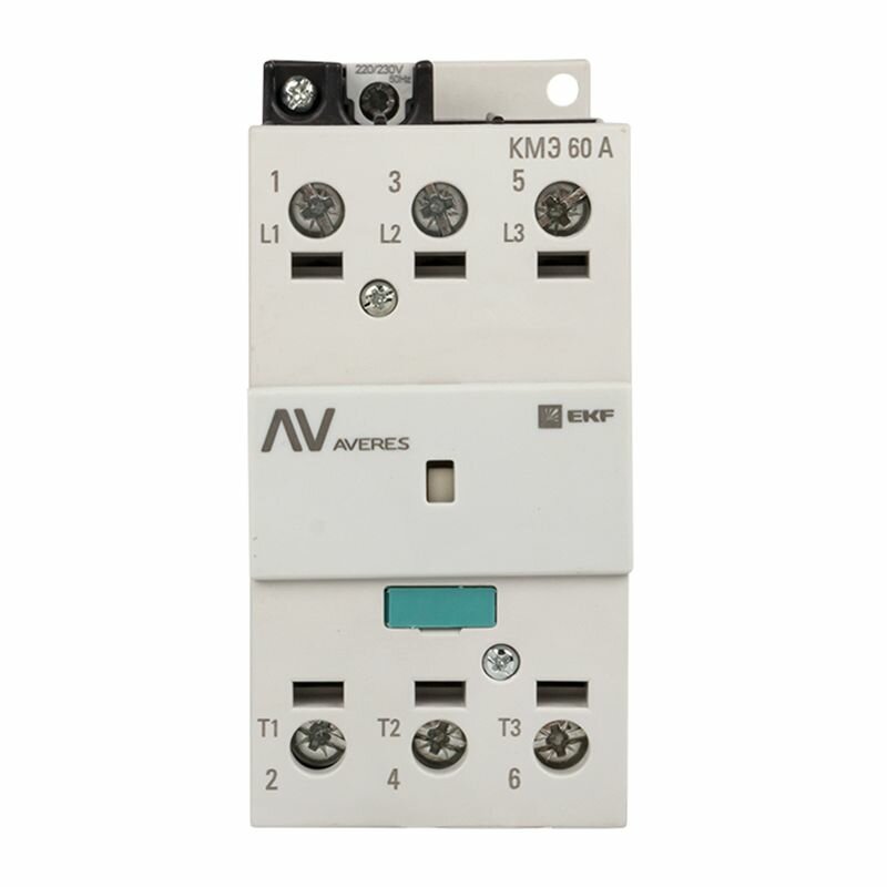 Контактор КМЭ 60А 400В АС/ EKF AVERES ctr-s-60-00-400-av