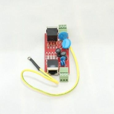 ГрозоЗащита для IP камер (гроза+питания) RJ45P