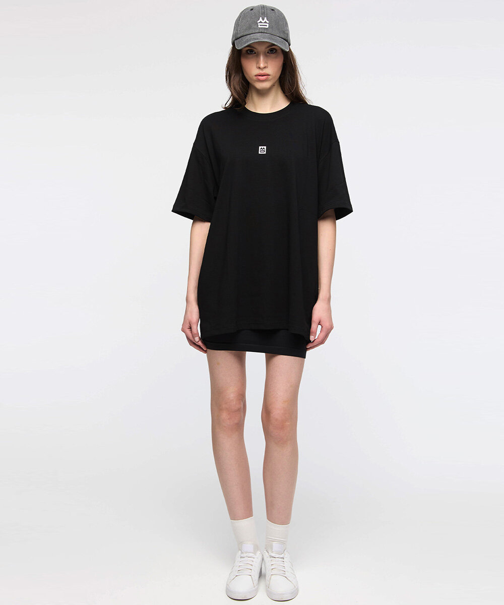 Футболка, 1 шт., размер L, черный