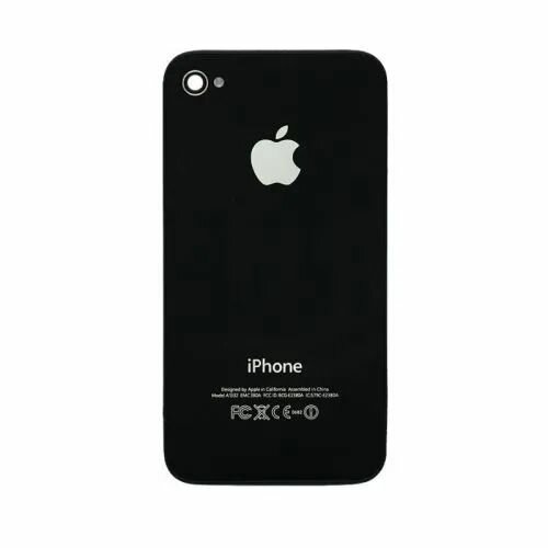 Задняя панель (крышка) iPhone 4S (Черная)