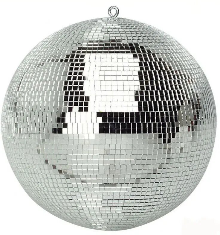 Потолочный светильник диско-шар 30 см, 15 Вт, зеркальный, для кафе/ресторана