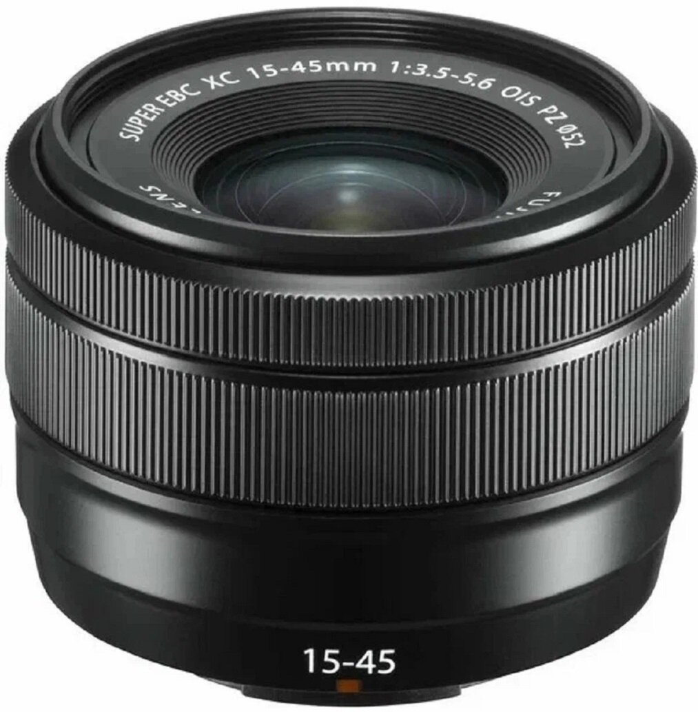 Объектив Fujifilm XC 15-45mm F3.5-5.6 OIS PZ, широкоугольный Zoom.
