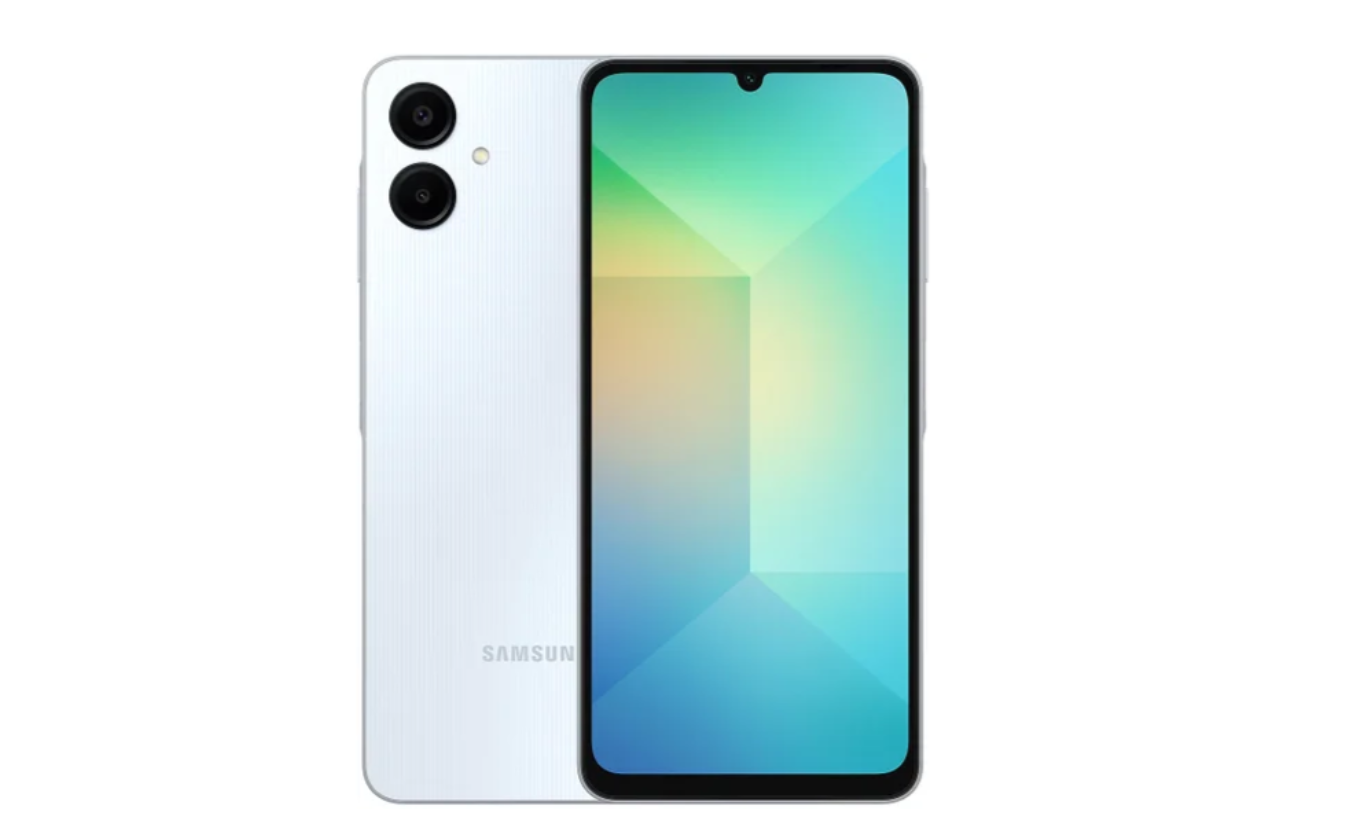 Смартфон Samsung Galaxy A06, 4/64Gb, голубой (SM-A065FLBDMEA)