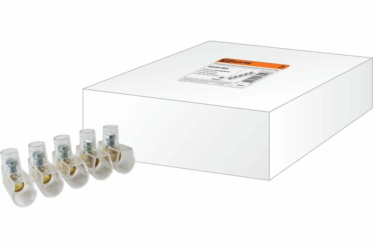 Клеммник концевой изолированный ККИ 16 мм2 (5 шт) TDM