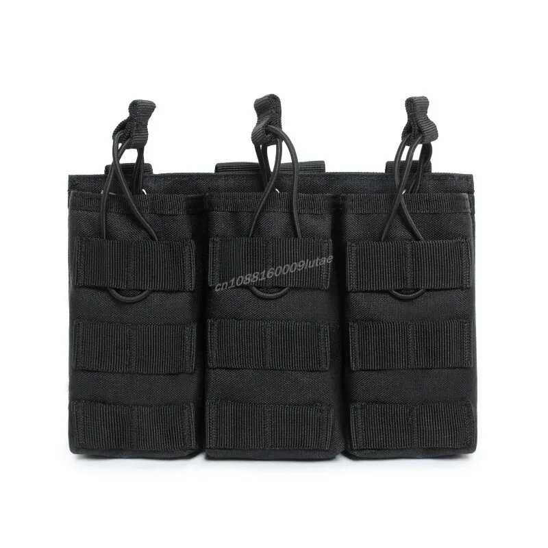 Тактический подсумок для магазинов AG 3 MOLLE 5.56 M4 Черный, Black
