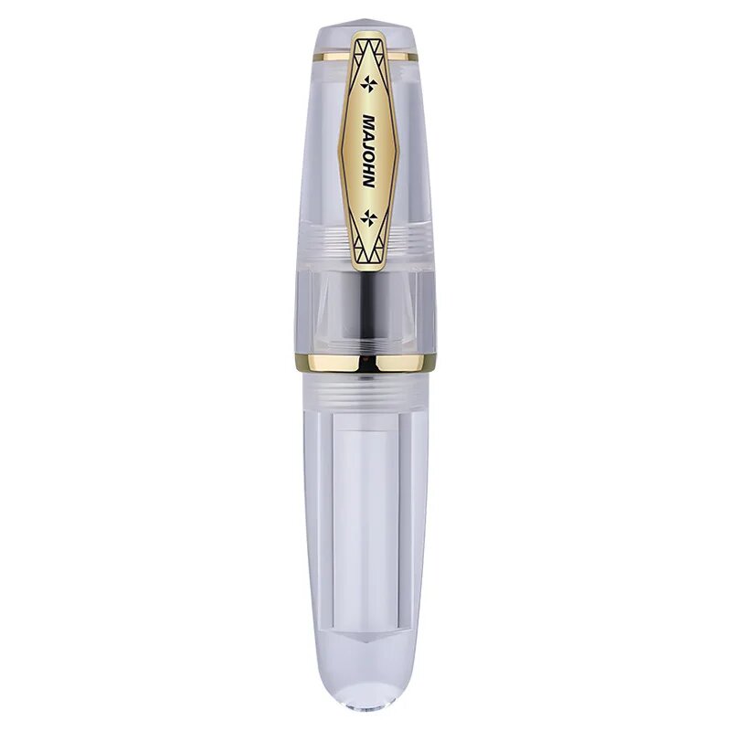 Moonman Q3 прозрачная фиолетовая перьевая ручка 0.38mm, transparent color