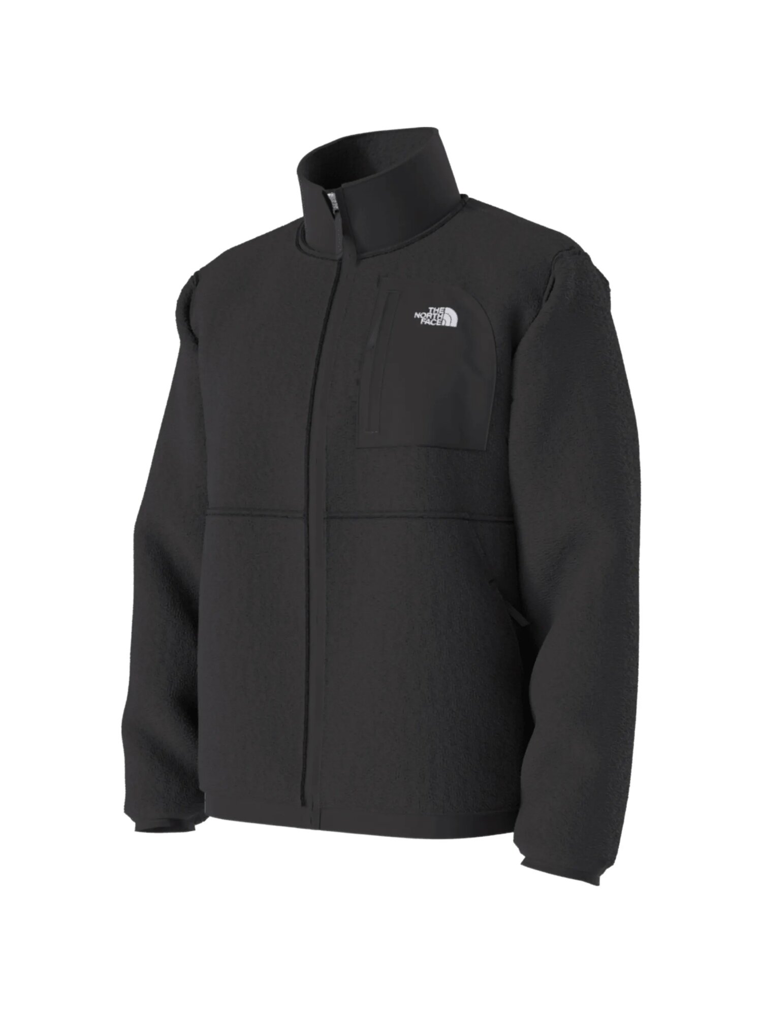 Куртка The North Face Zip pocket jacket, размер L, black/black — фото 1