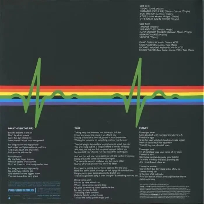 Pink Floyd The Dark Side of the Moon (Ограниченный тираж, виниловая пластинка LP)