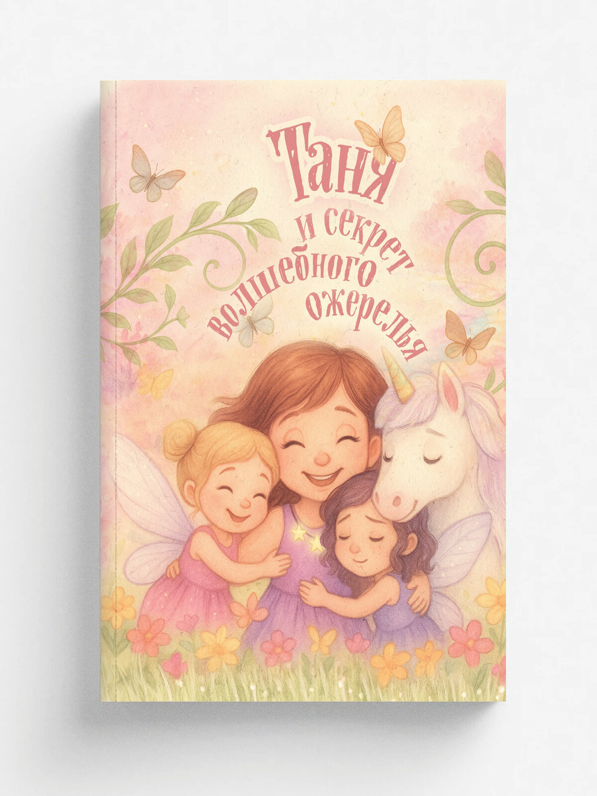 Таня и секрет волшебного ожерелья. Именная книга для девочек с заданиями