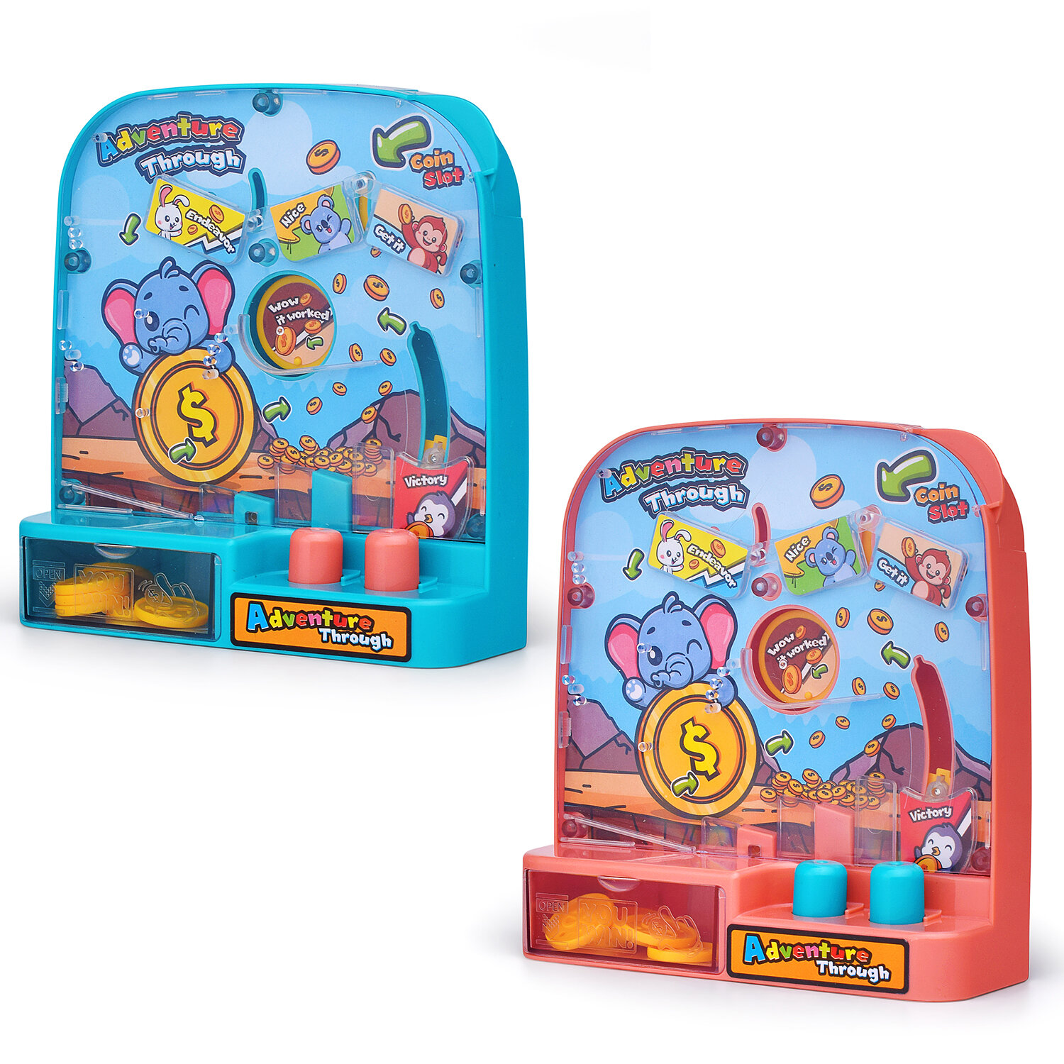 Настольная игра 5594 "Пинбол-Игровая доска", 14х5х15 см, в коробке