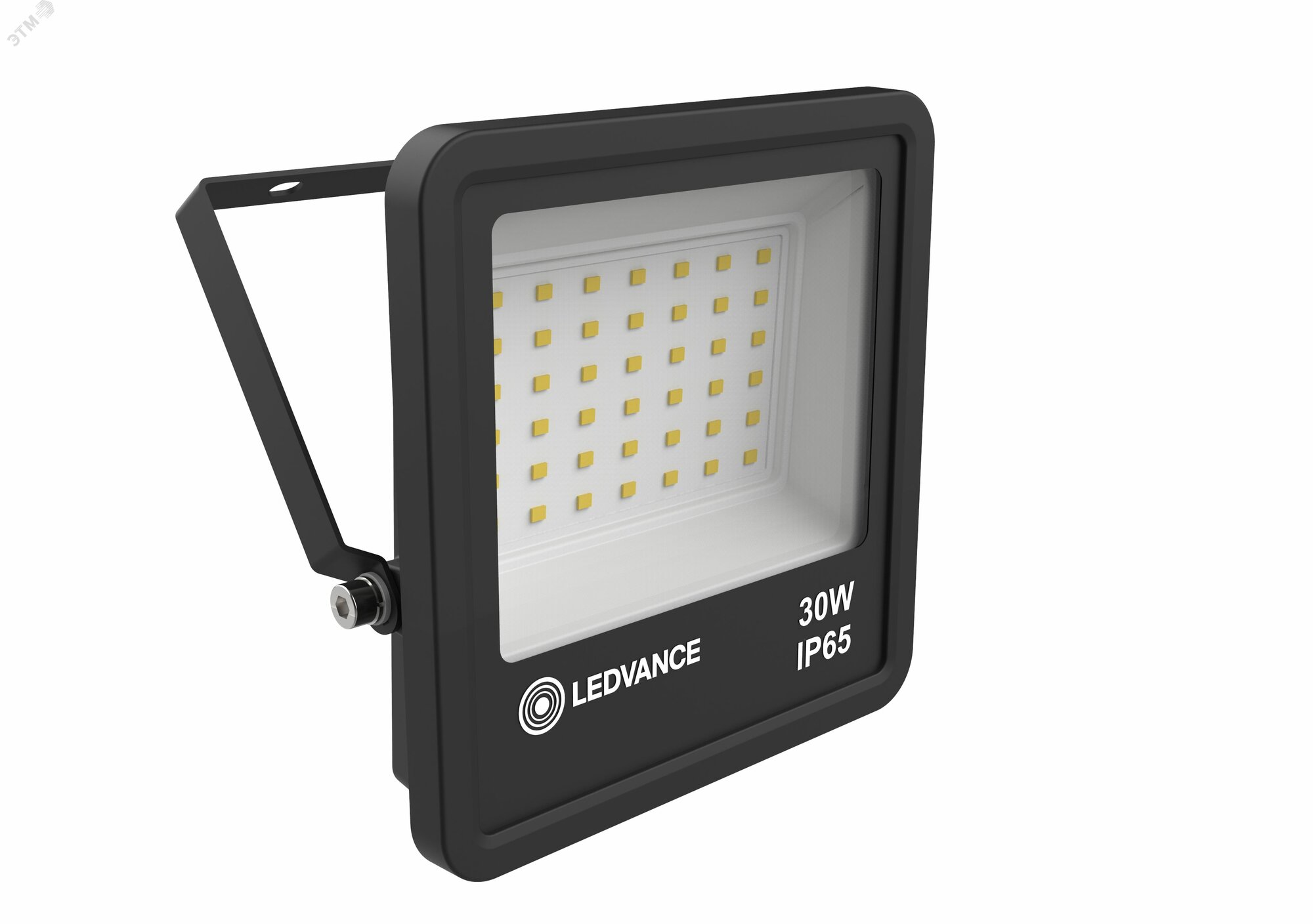 Прожектор (LED) 30Вт 2700лм 6500К IP65 черн. ECO CLASS LEDVANCE