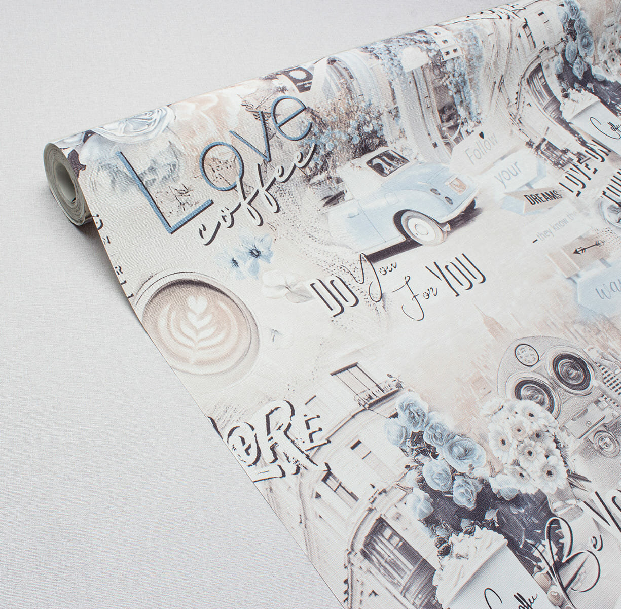 Обои виниловые на флизелине VICTORIA STENOVA, коллекция My Way, размер 1.06*10.05 м, повтор рисунка 64см, артикул 588124