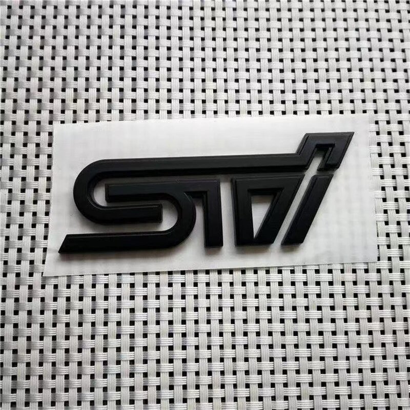 Outback Forester Subaru XV Force Lion WRX STI BRZ Outback Логотип Хвостовая наклейка matte black