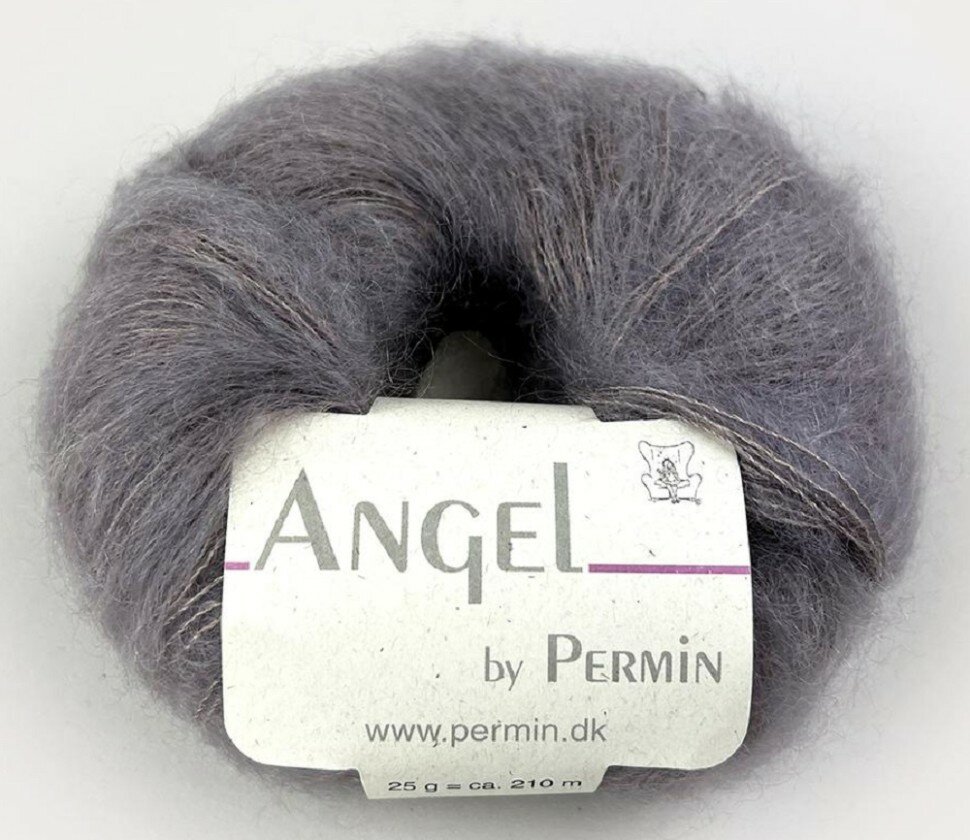 Пряжа #884100.884193 Angel 25 г 210 м Permin