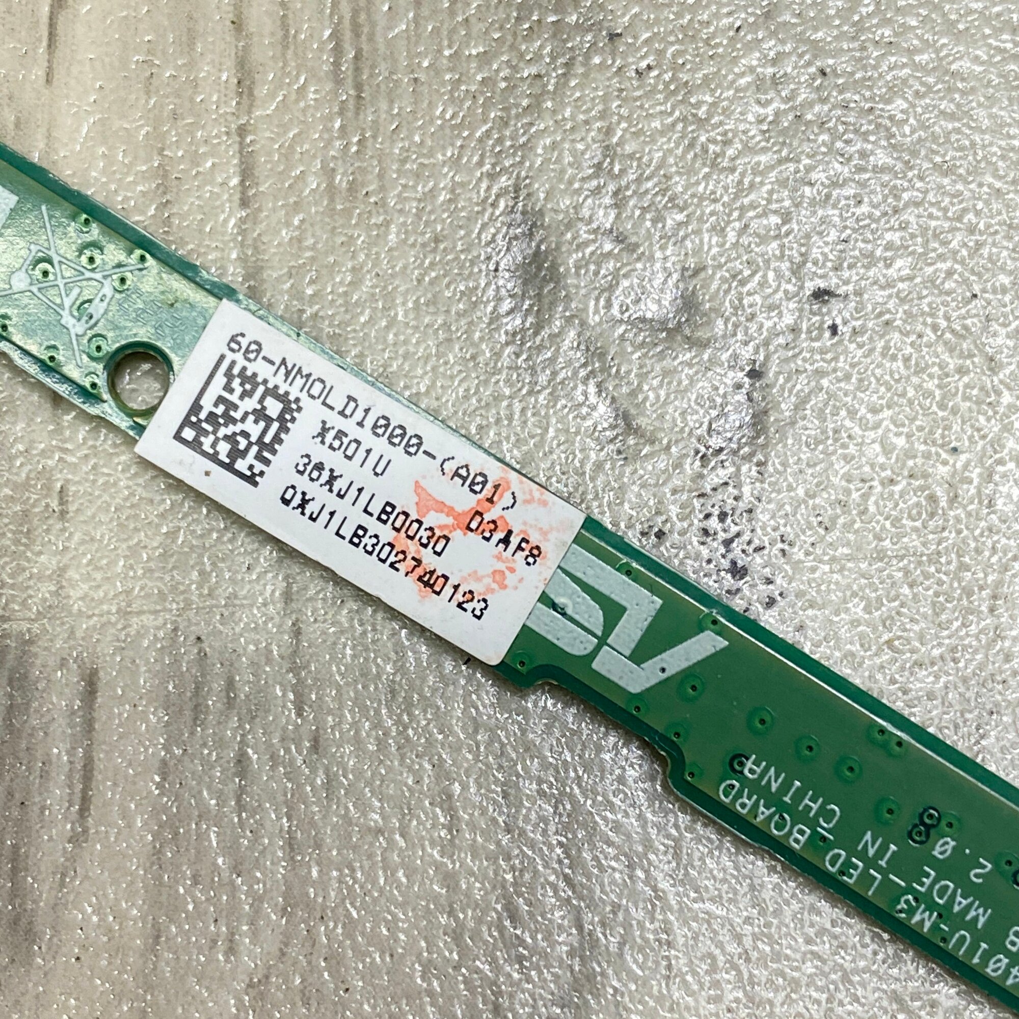Плата LED индикации Asus X501U — фото 1