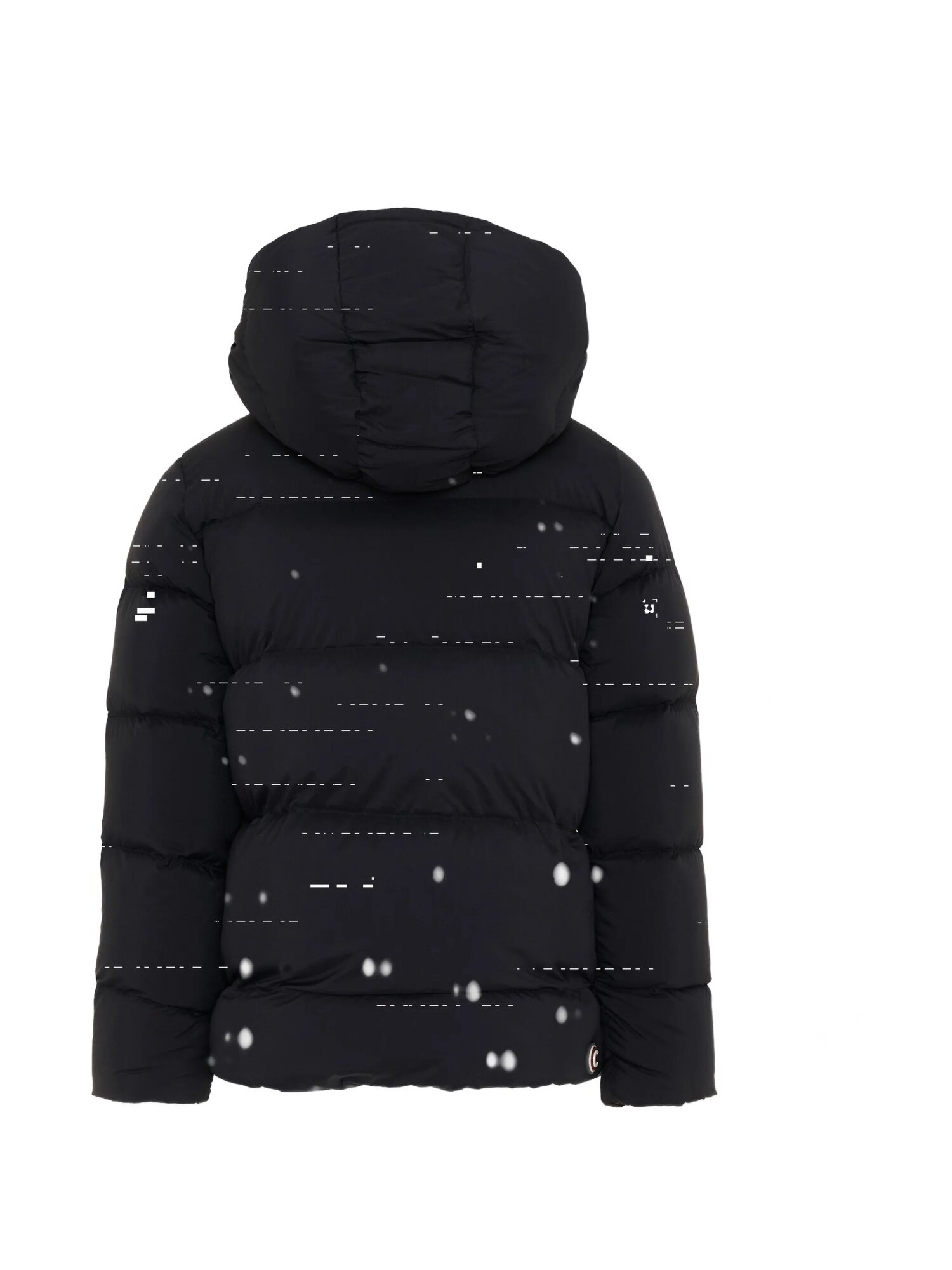 Пуховик Colmar Reversible hooded padded jacket, размер 8 лет, черный/серый металик — фото 1