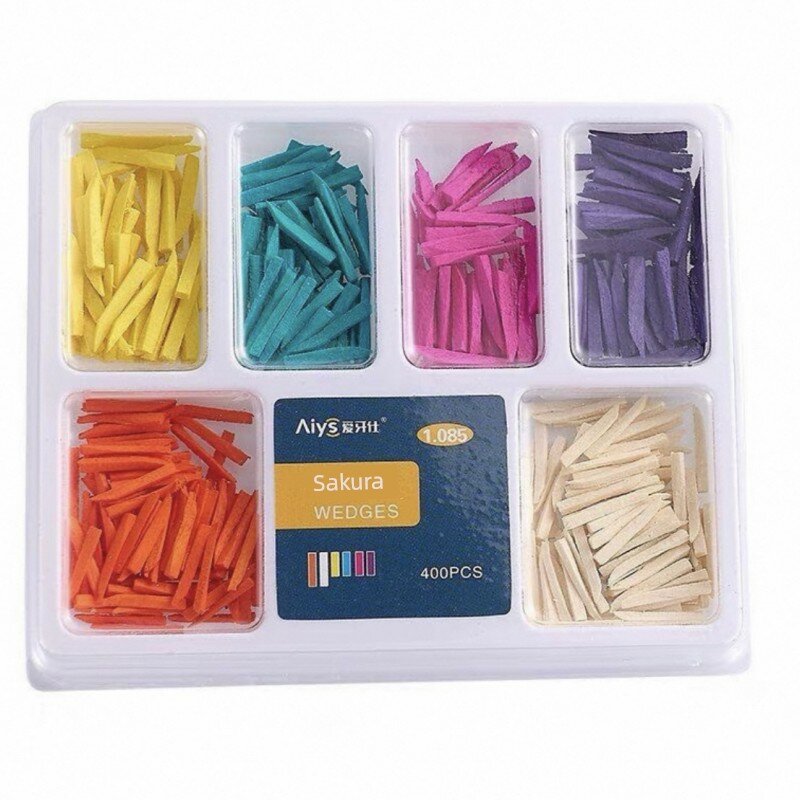 Стоматологический клин, деревянный клин для зазоров между зубами, деревянный стоматологический клин, клин Aiyashi,