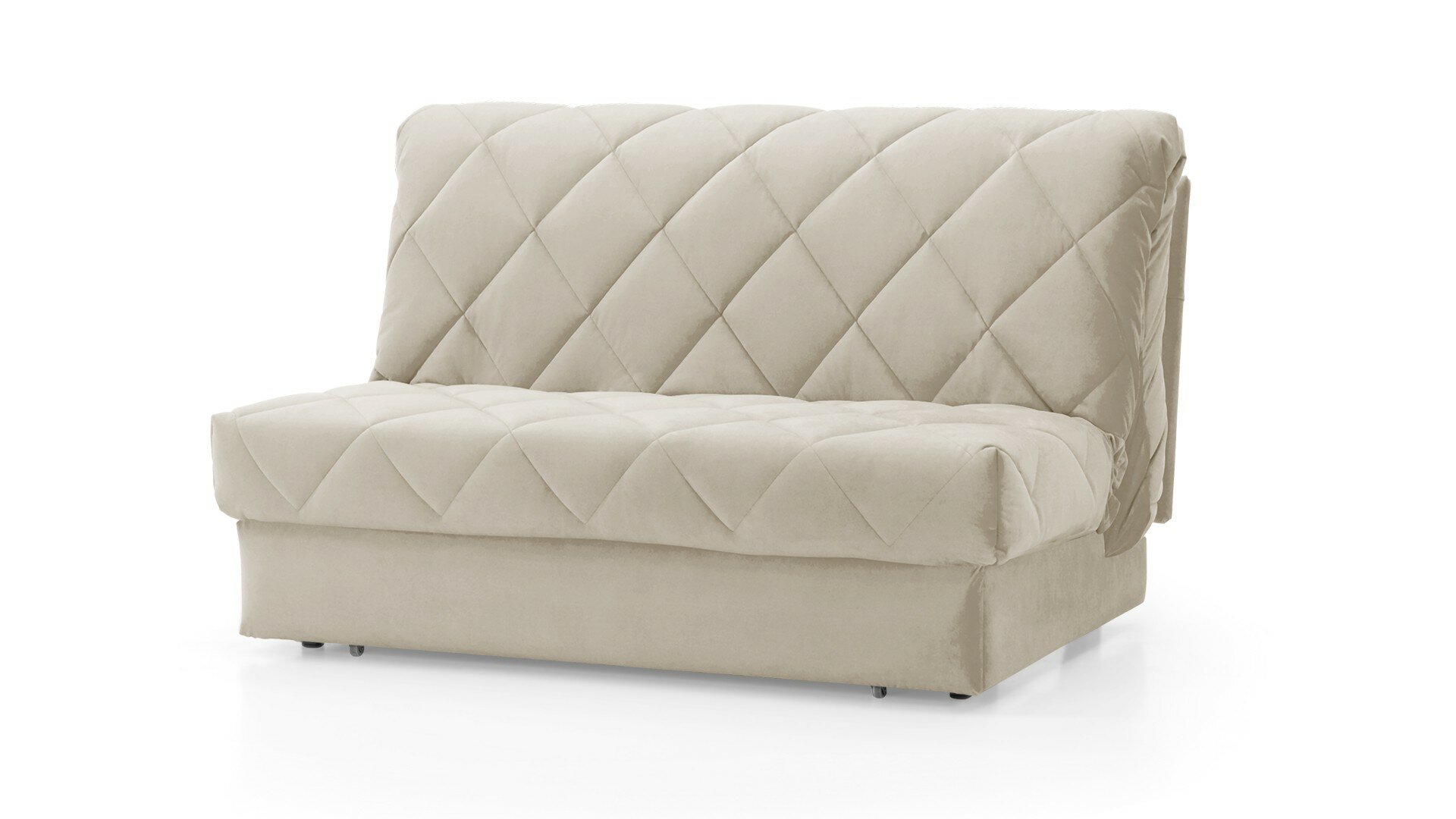 Диван Римус Лайт Velutto 16 NEW 126x110x92 см, бежевый Велюр, аккордеон GOODFORM