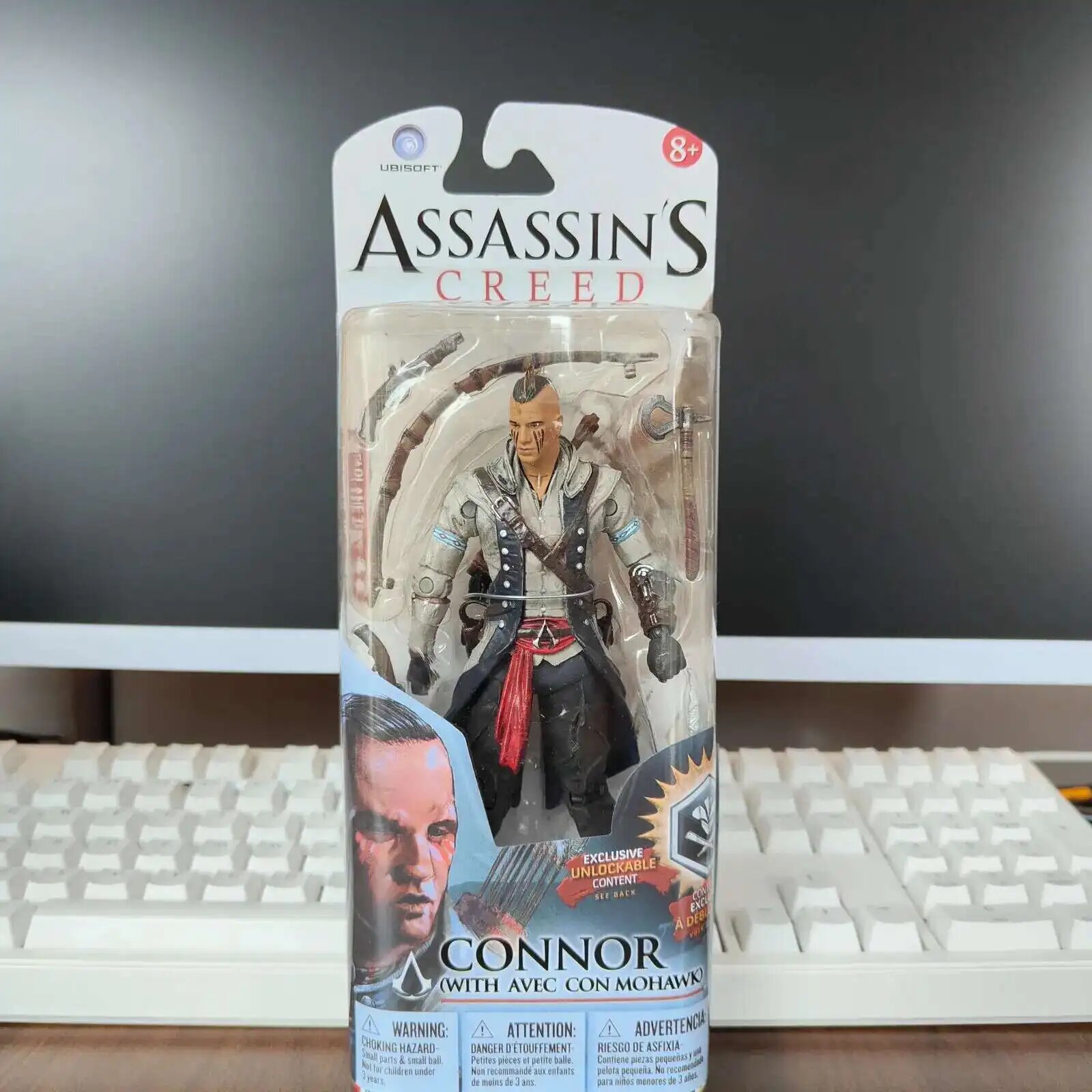 Фигурка серии Connor Kenway Action 4, модель игрушки, подвижная кукла, подарок на день рождения для детей, украшение на книжной полке
