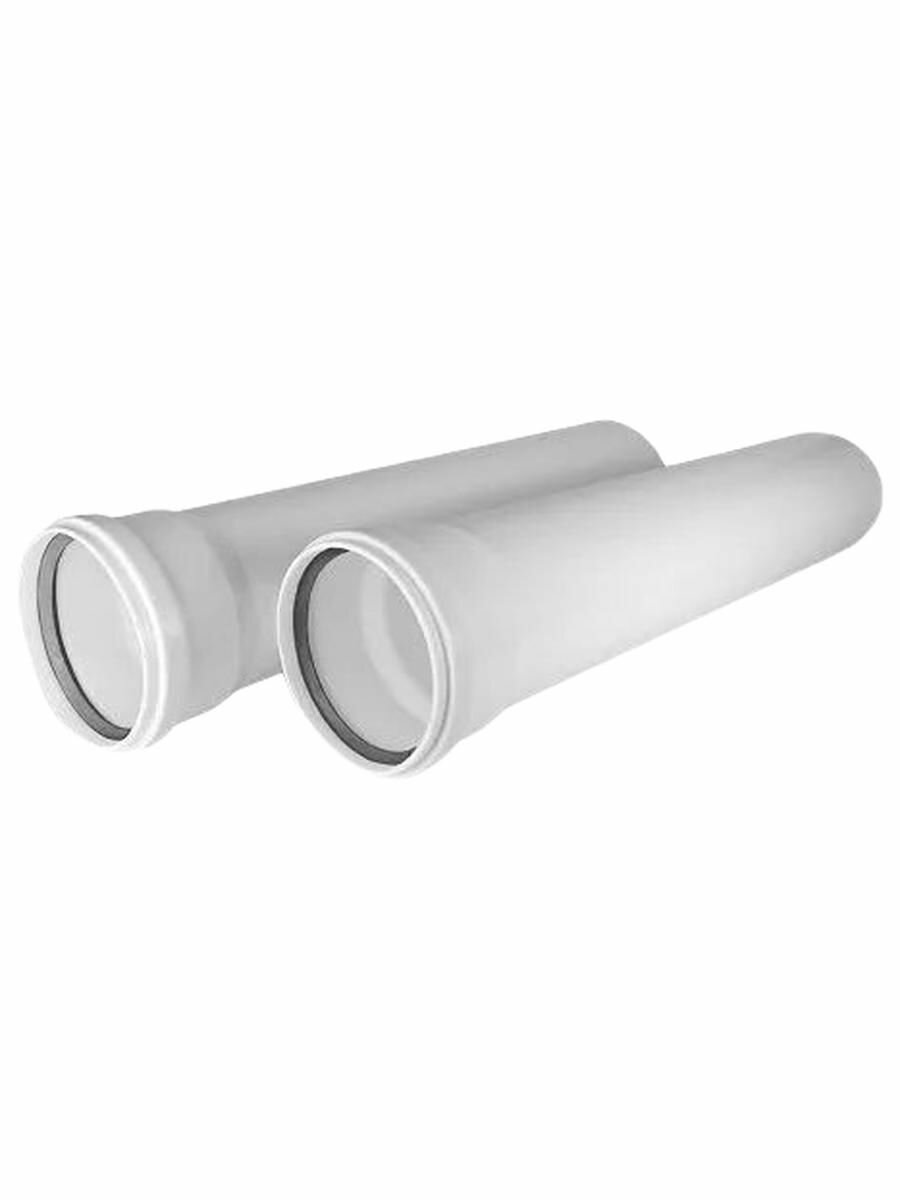 Труба PRIME ПП D110 L 750 малошумная белая VALFEX