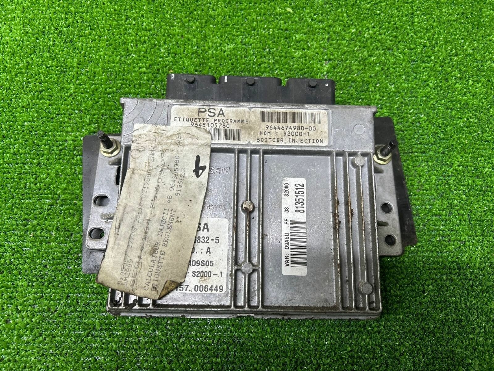 Блок управления двигателем Peugeot 406 седан 1.8