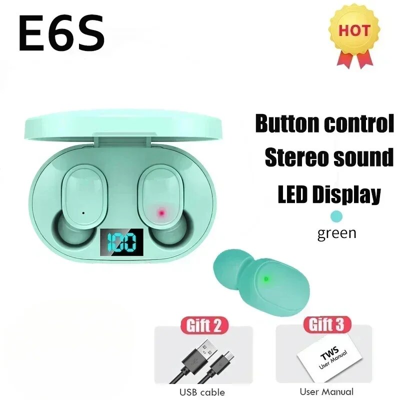 E6S TWS беспроводные наушники