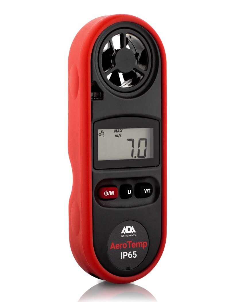 Анемометр ADA AeroTemp IP65 (встроенный датчик температуры, с крыльчаткой, IP65)