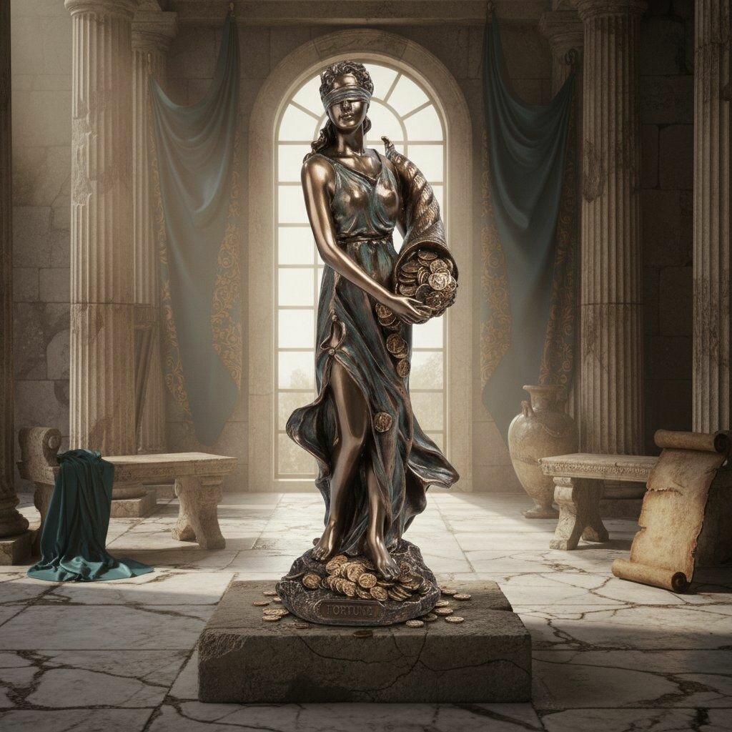 Статуэтка Фортуна - богиня удачи