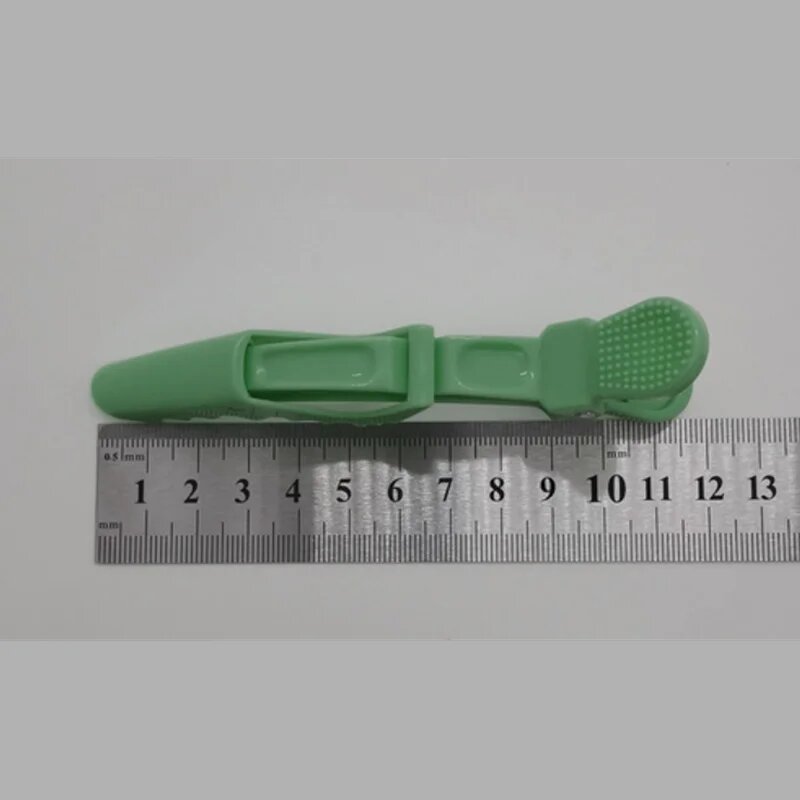 Зажим для волос крокодил зеленый, 1 piece NO.2