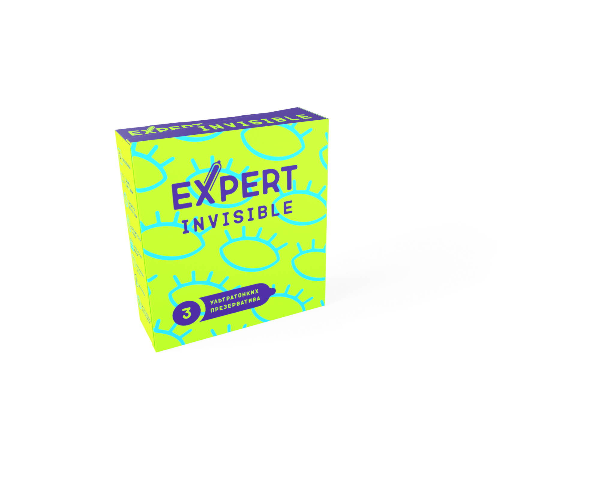 Презервативы "Expert Invisible №3", ультратонкие, латексные.