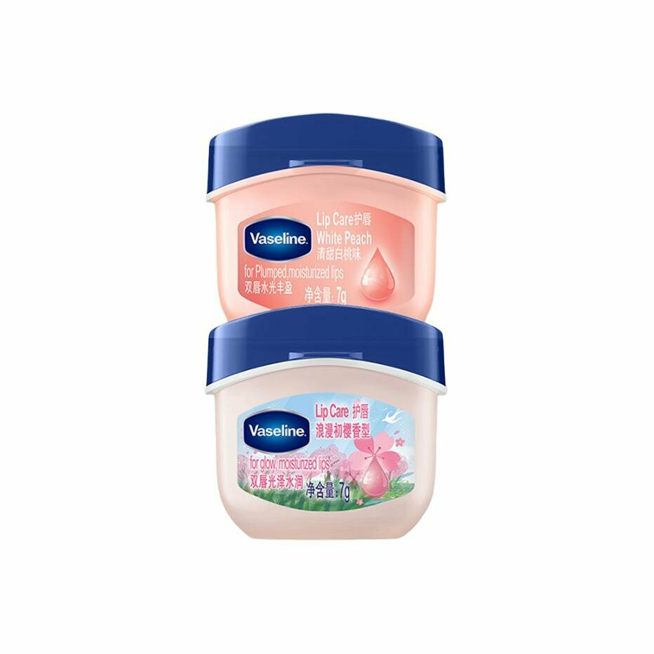 Бальзам для губ унисекс Vaseline Classic Восстанавливающий увлажняющий CP Комбо против морщин
