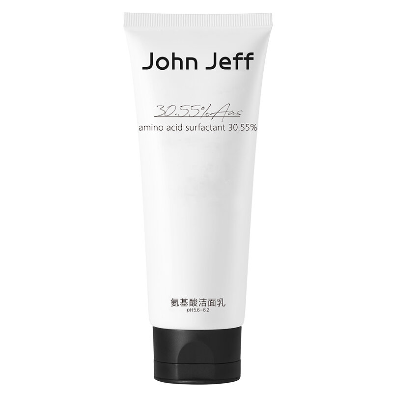 Молочко для умывания унисекс John Jeff 5722497, 100g, с аминокислотами, очищающее, освежающее