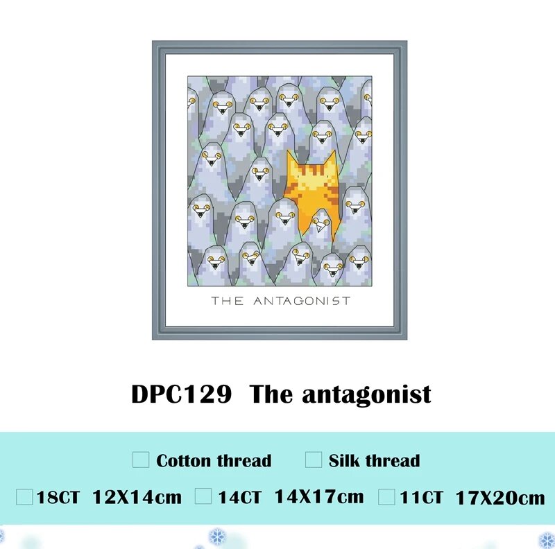 Набор для вышивки крестом Dreampattern, 14ct, красный