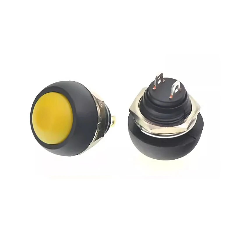 Водонепроницаемые кнопки PBS-33B 5PCS, Желтый
