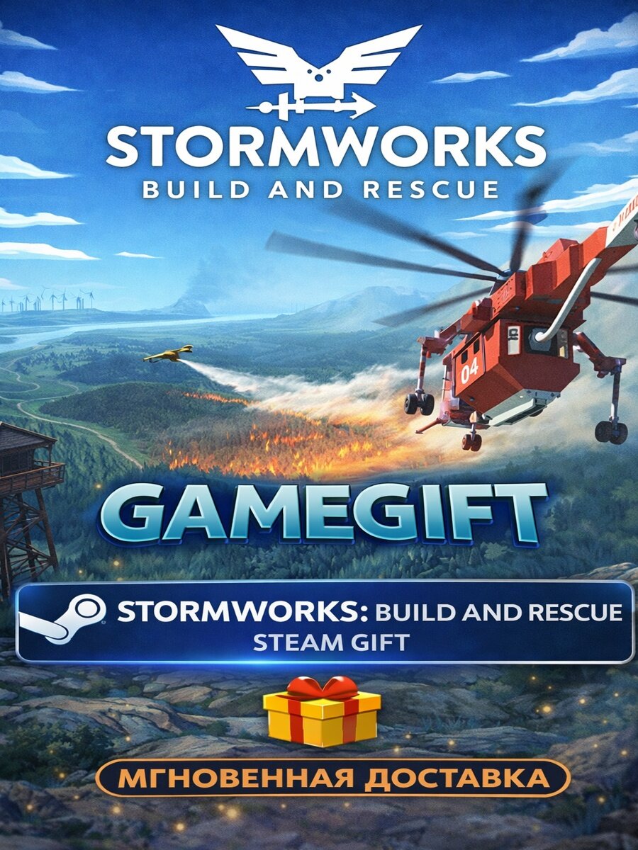 Игра Stormworks: Build and Rescue для STEAM ПК (PC) | Страна активации - Коста-Рика | Подарком на Ваш аккаунт | Автовыдача