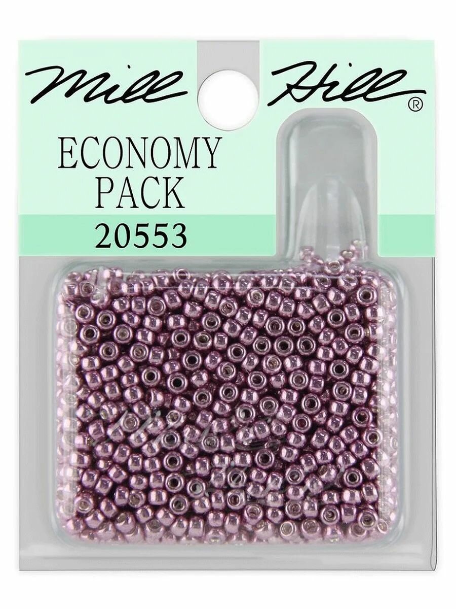 Стеклянный бисер Mill Hill Economy pack Beads 9.08 г, цвет: 20553