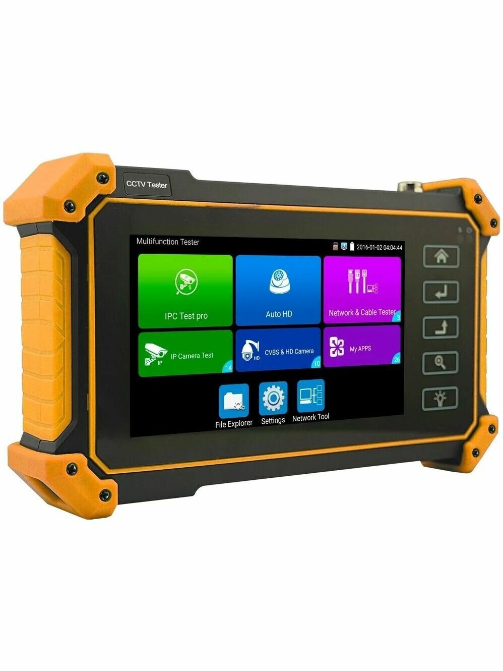 Универсальный монитор-тестер Tezter TIP-H-5 5" AHD/CVI/TVI/CVBS и IP-видеосистем mt0272