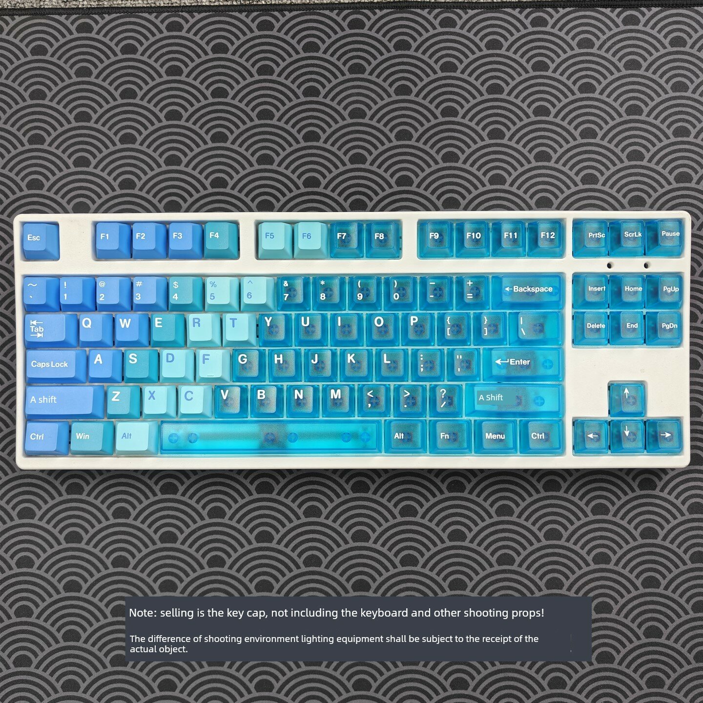 Кейкапы Hawaii 2.0 поддерживают Wooting Night Demon EZ63, ACE68, MADE68, Magician, RS7, F87, RS6. Синий f87pto для