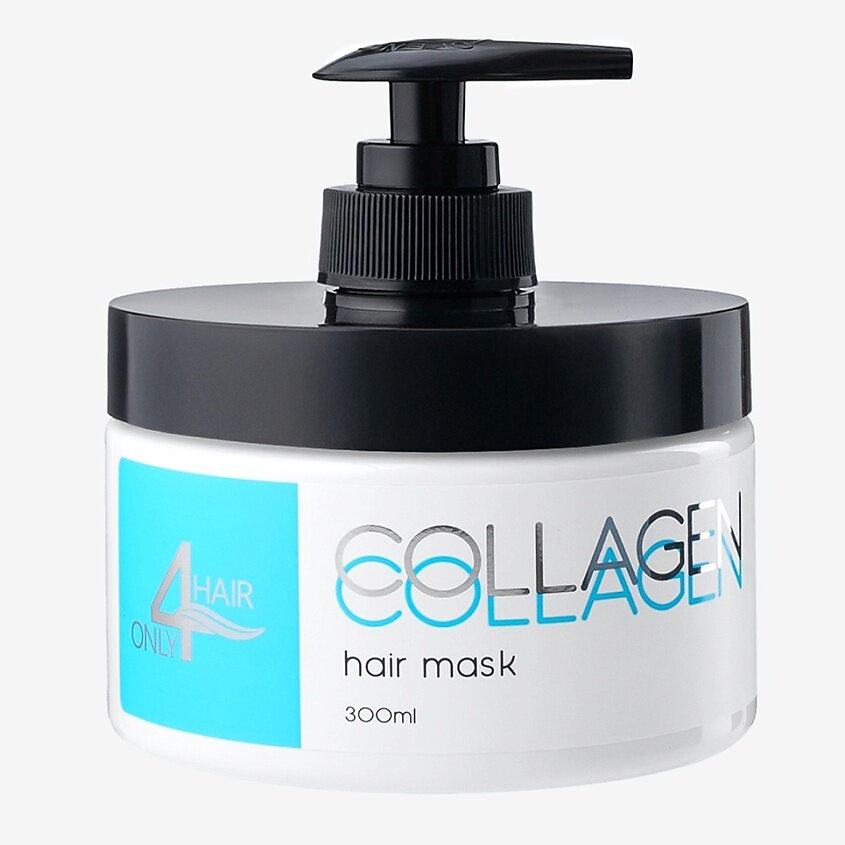 ONLY4HAIR Маска ботокс для волос восстанавливающая с кератином, 1 шт.