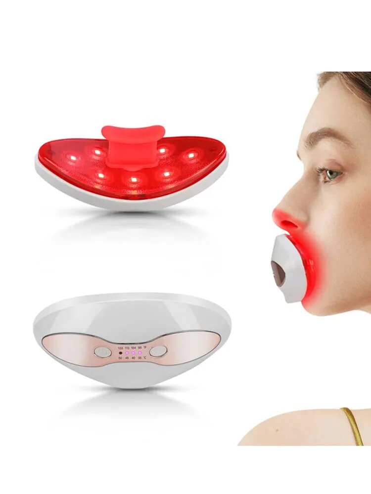 Устройство для ухода за губами и глазами Фототерапия для увеличения объема губ и борьбы с морщинами