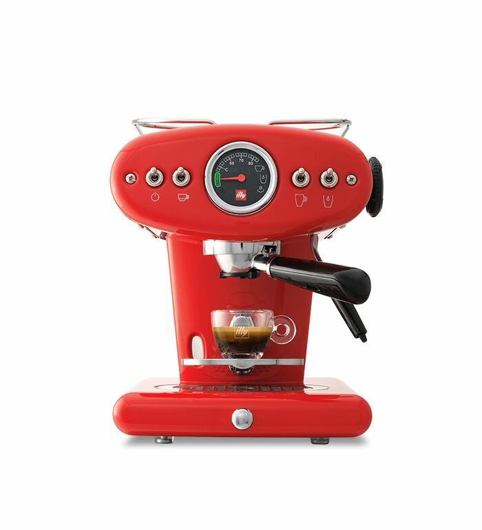 Illy Кофемашина X-CAPS - X1, Красная