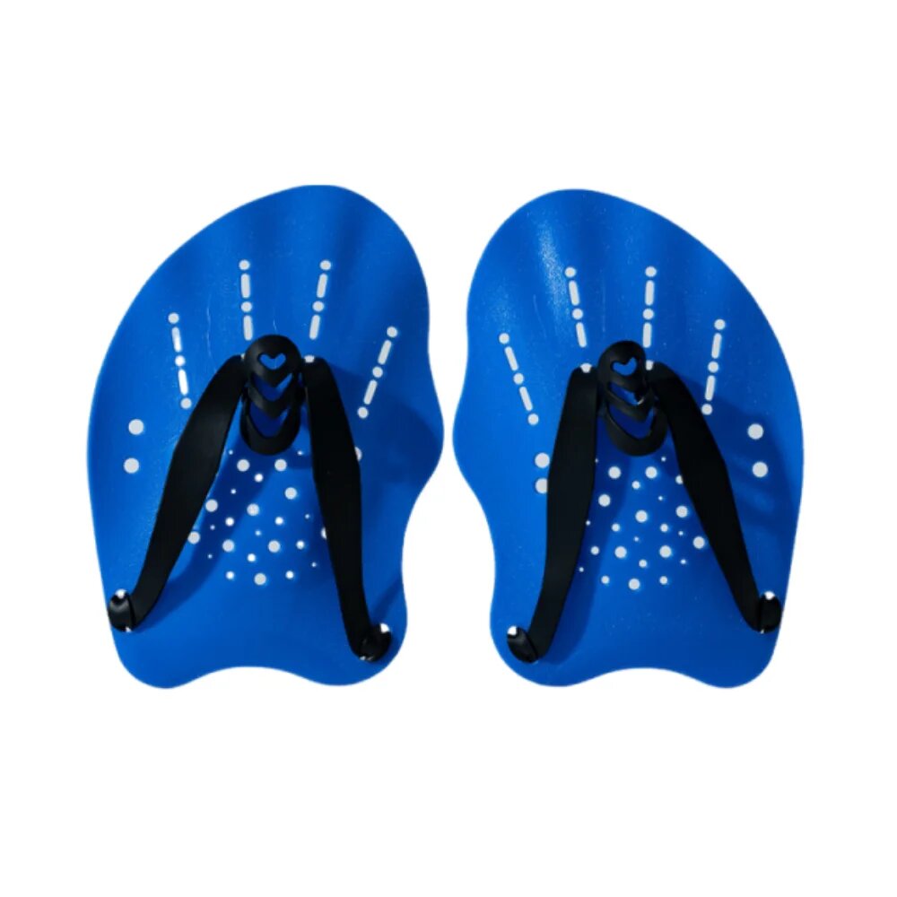 Регулируемые лопатки для плавания профессиональные, унисекс, для тренировки силы рук, Синий, Blue-M