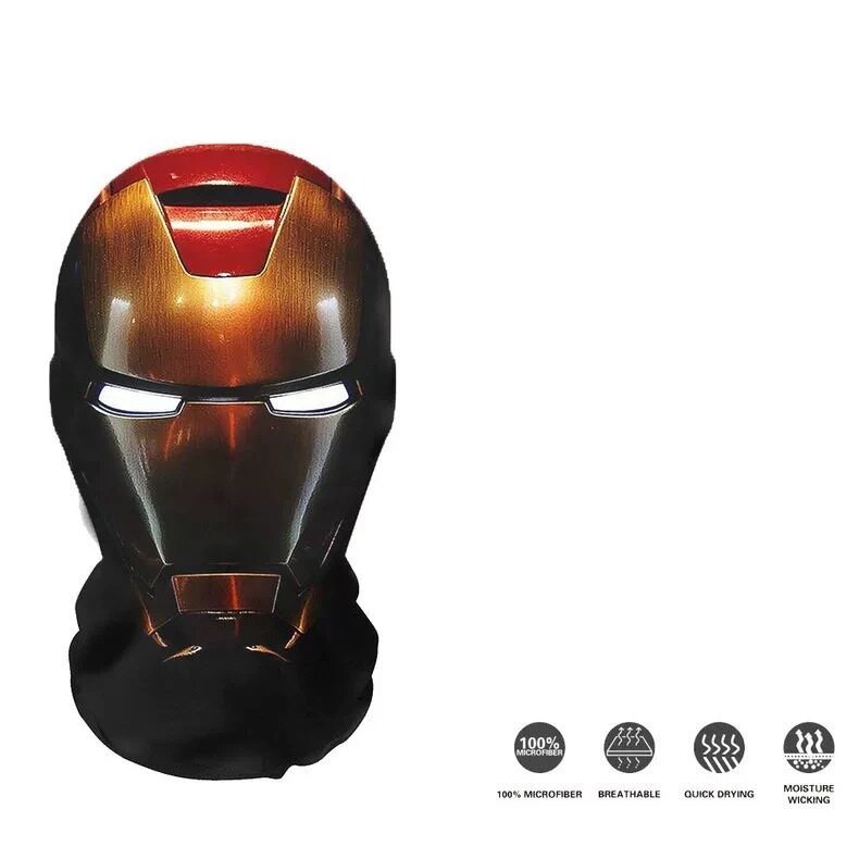 Маска, реалистичный 3D принт Пародийный головной убор из сериала Marvel.