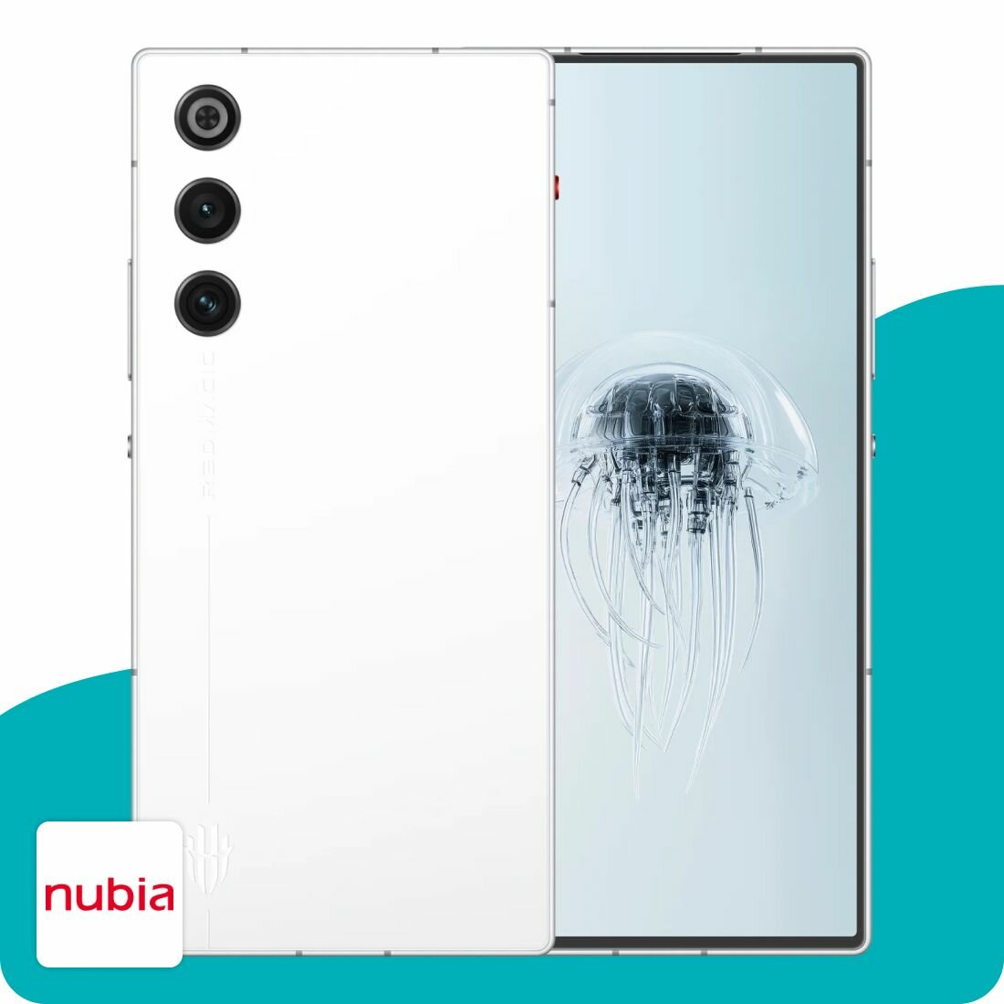 Смартфон Nubia RedMagic 10 Air 12/256GB Hailstone