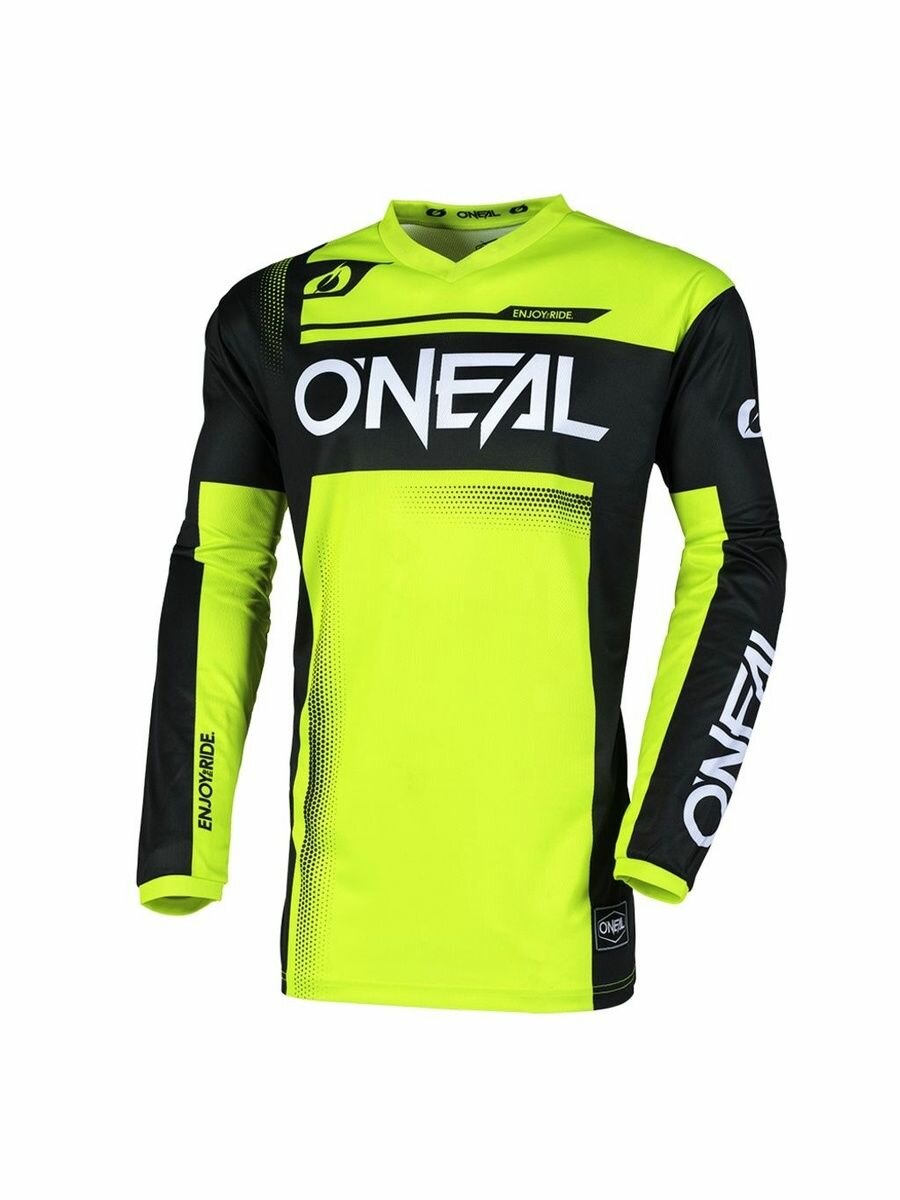 Джерси O'NEAL Element Racewear V.25, мужской(ие), желтый/черный, размер M
