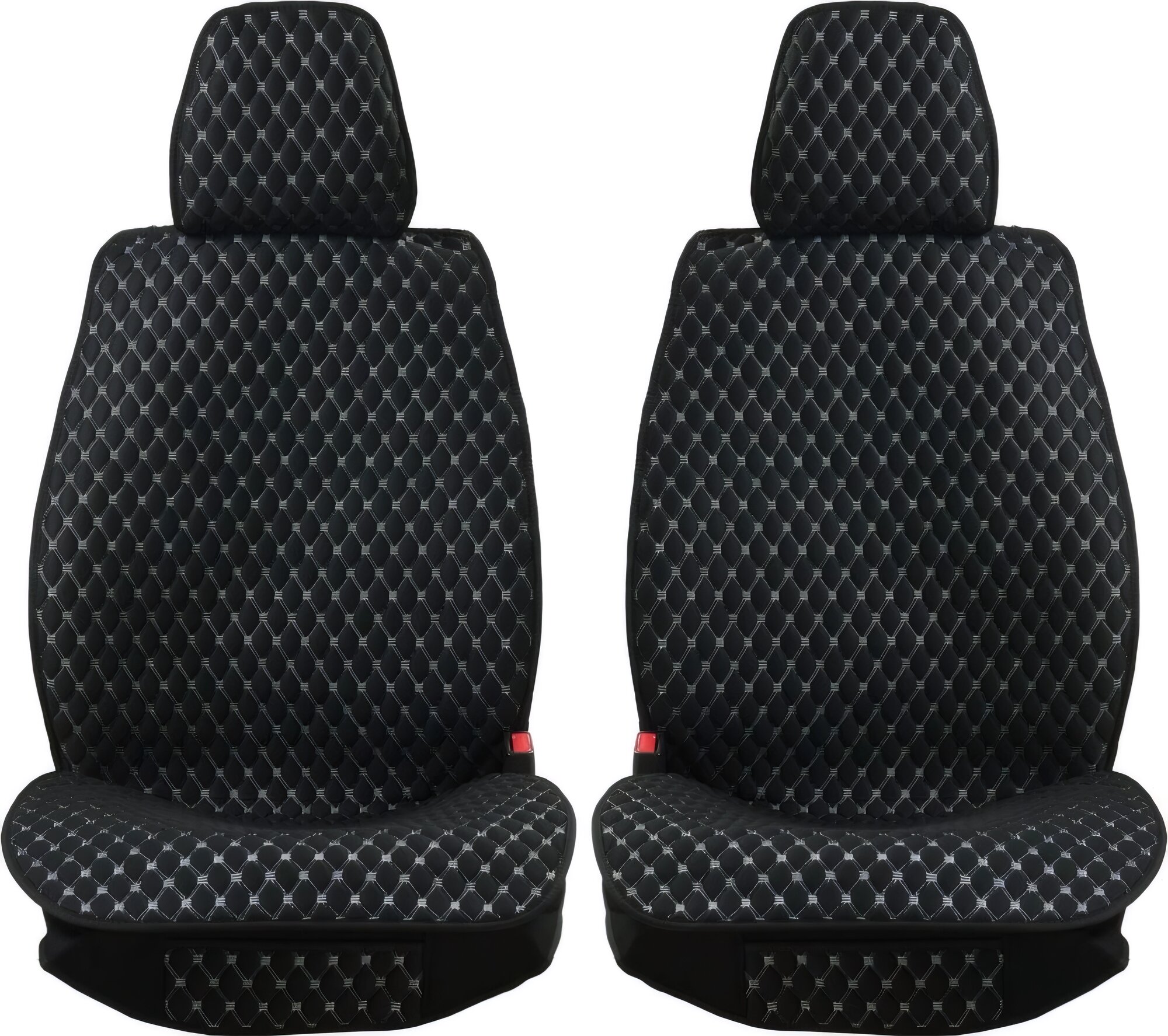 Накидки каркасные из ткани SeinTex Classic Ultra чёрные, строчка белая