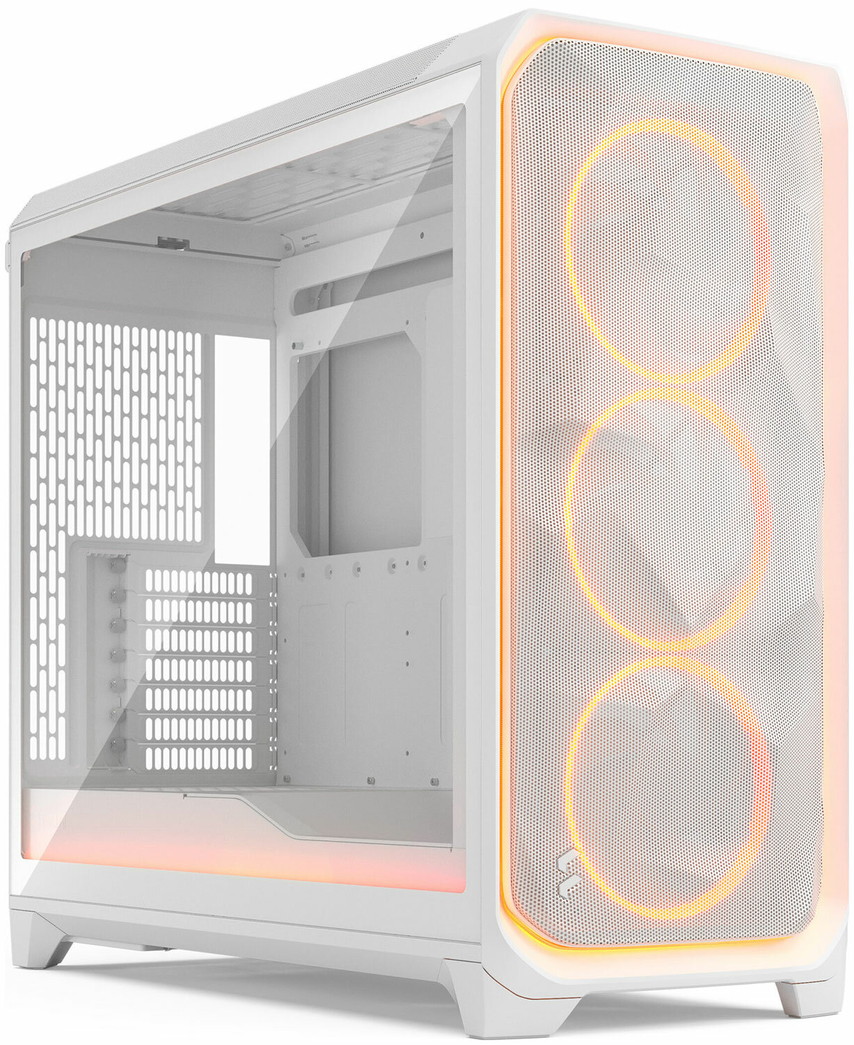 Компьютерный корпус Fractal Design Meshify 3 XL Ambience Pro RGB TG Clear Tint White (FD-C-MES3X-05)