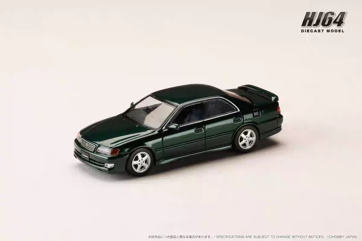 Hobby Japan Toyota Chaser X100 1:64 Изумрудный, 1072GR